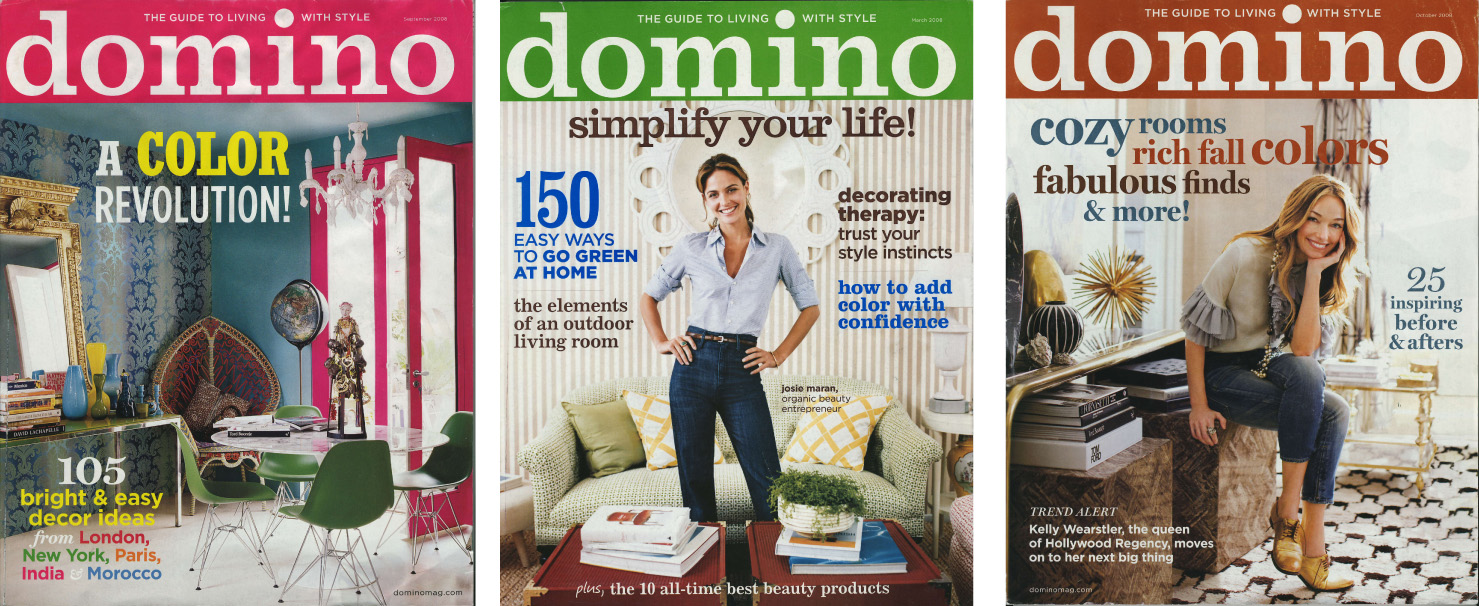 Hooray! Domino Magazine's Archived Articles are Back!